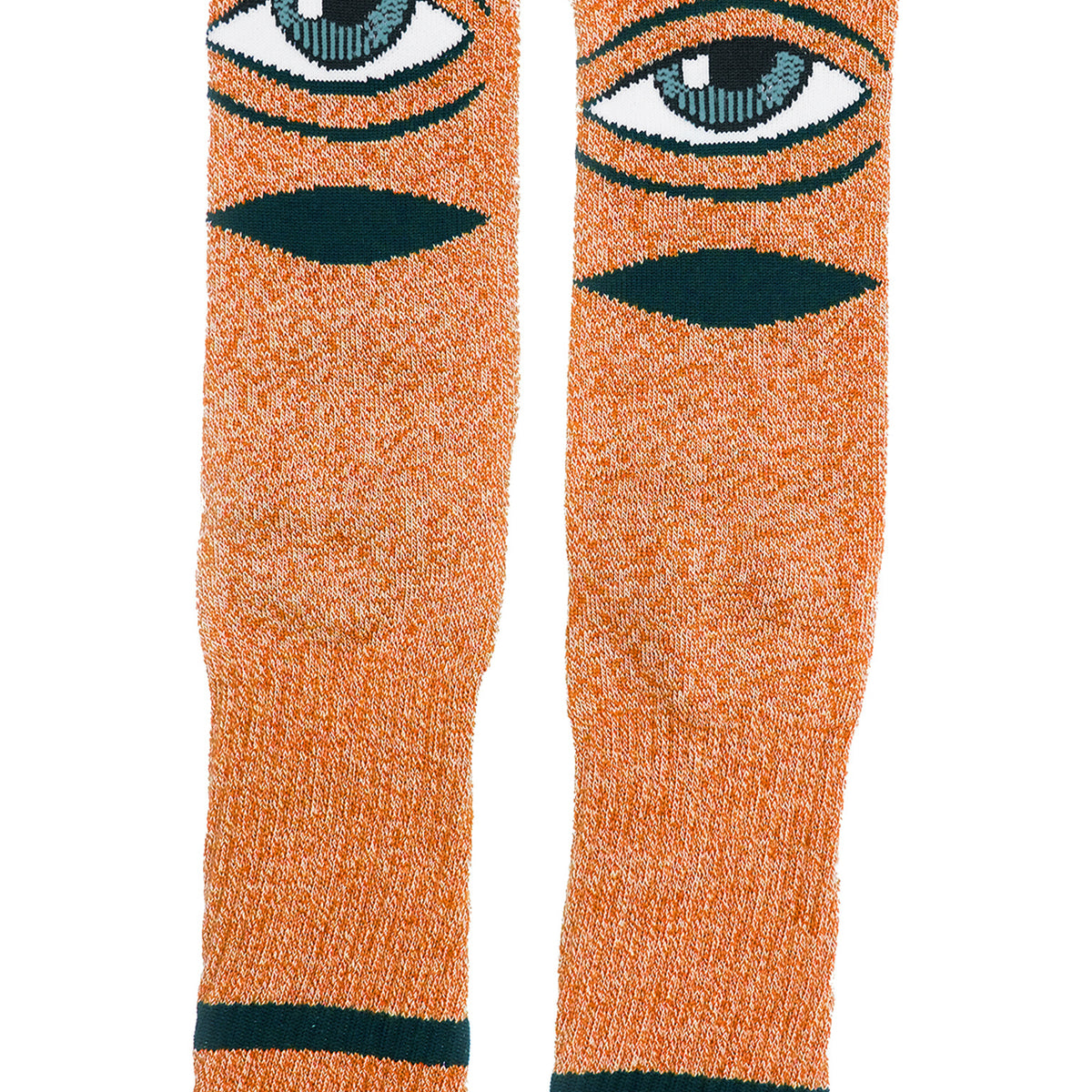 Heather Sect Eye Toy-Machine Calcetín en orange-heather – TITUS