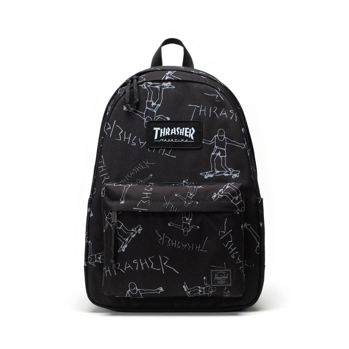 Thrasher Gonz Classic XL Herschel Backpack in black – TITUS