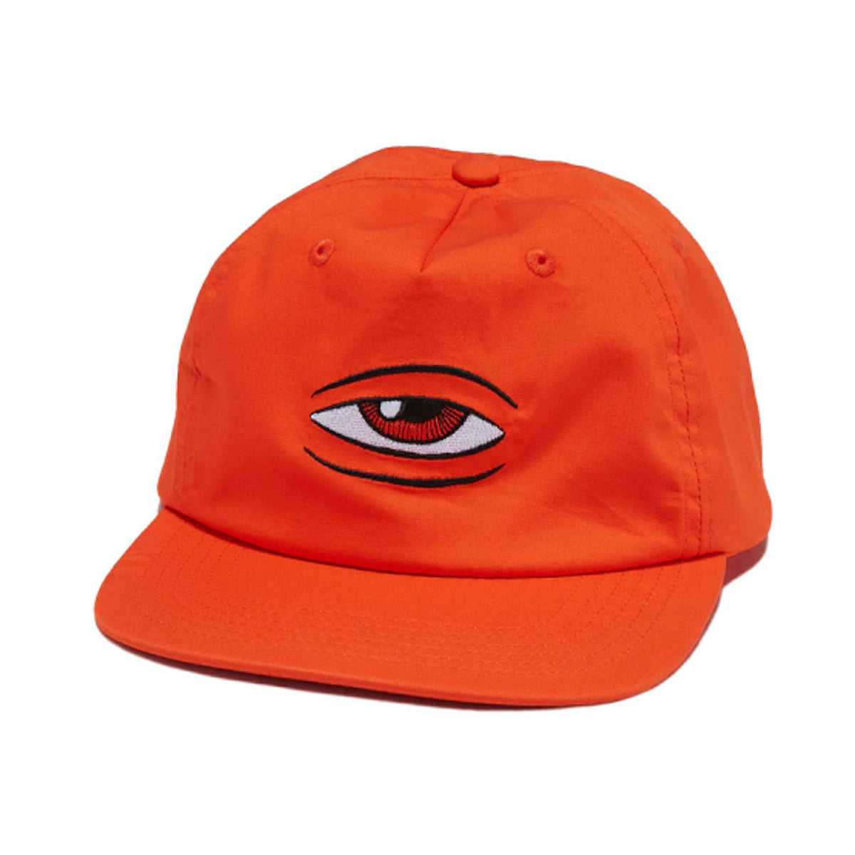 Sect Eye Unstructured Toy-Machine Cap in orange – TITUS
