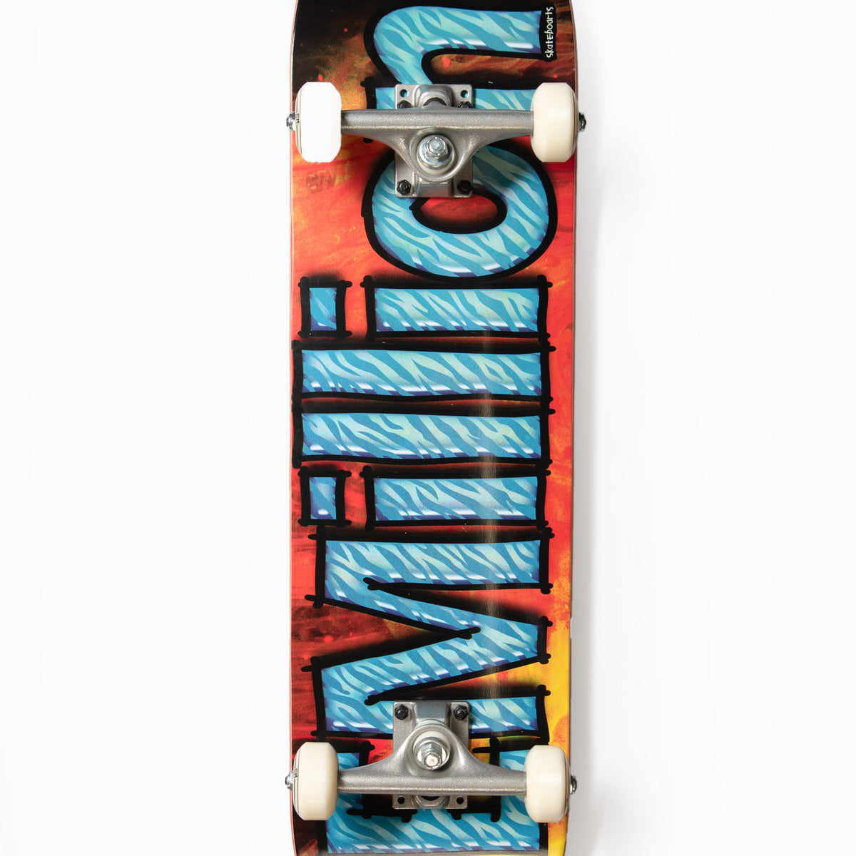 Snap EMillion Skateboard Complete in orange-black – TITUS