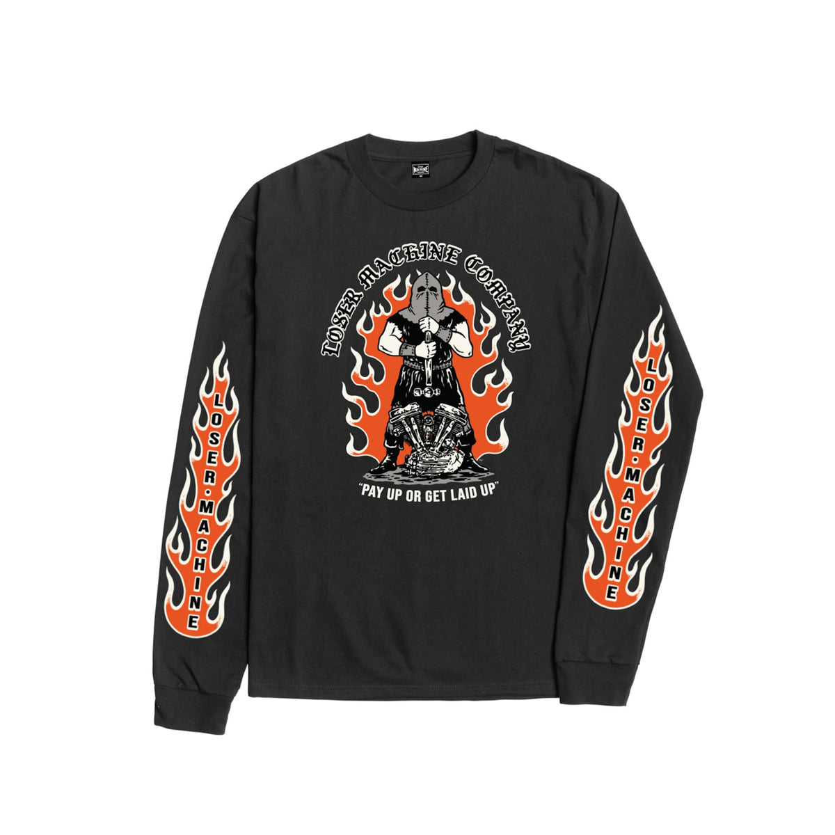 Executioner Loser-Machine Longsleeve in black for men – TITUS