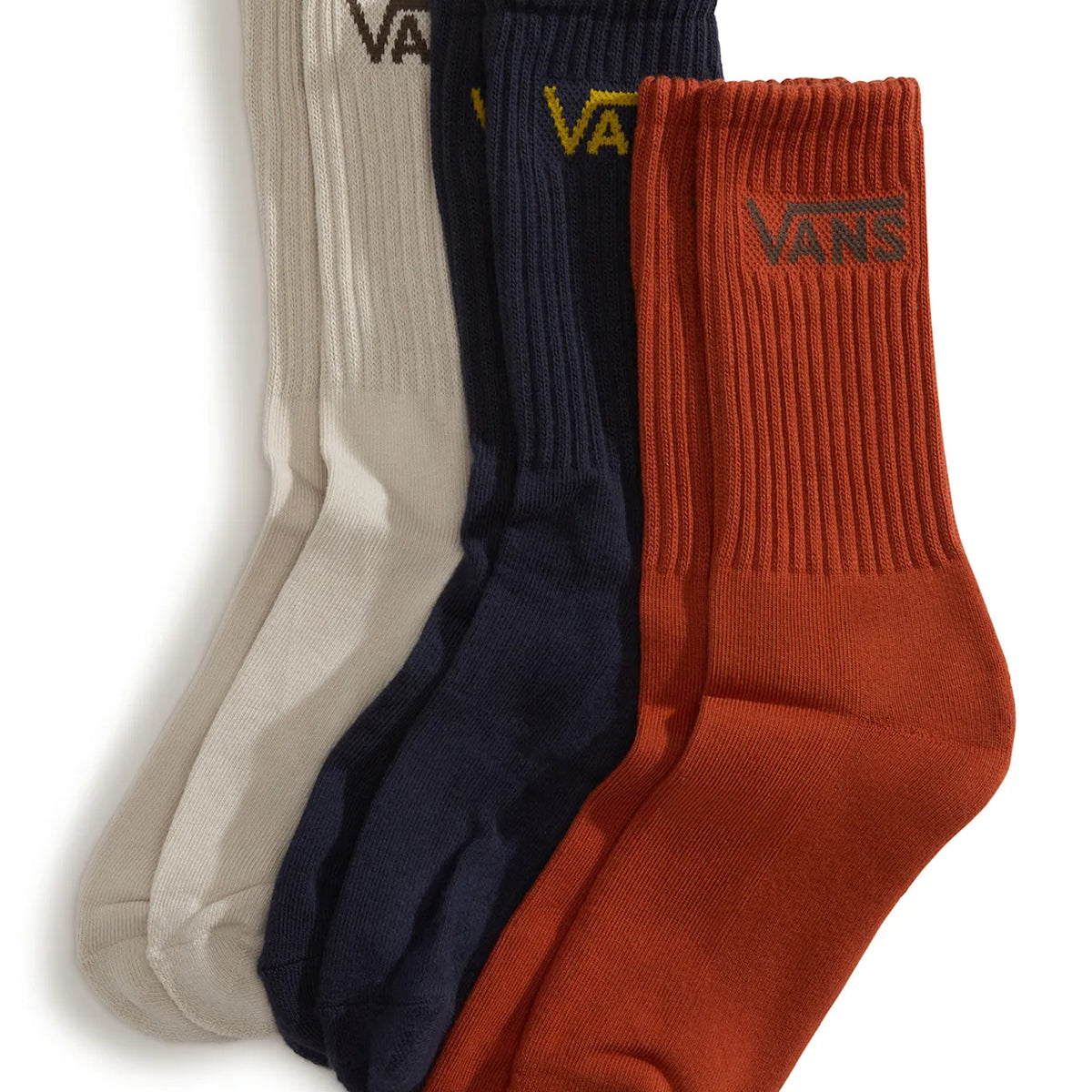 Classic Crew 3 Pack Vans Socks in parisiannight – TITUS