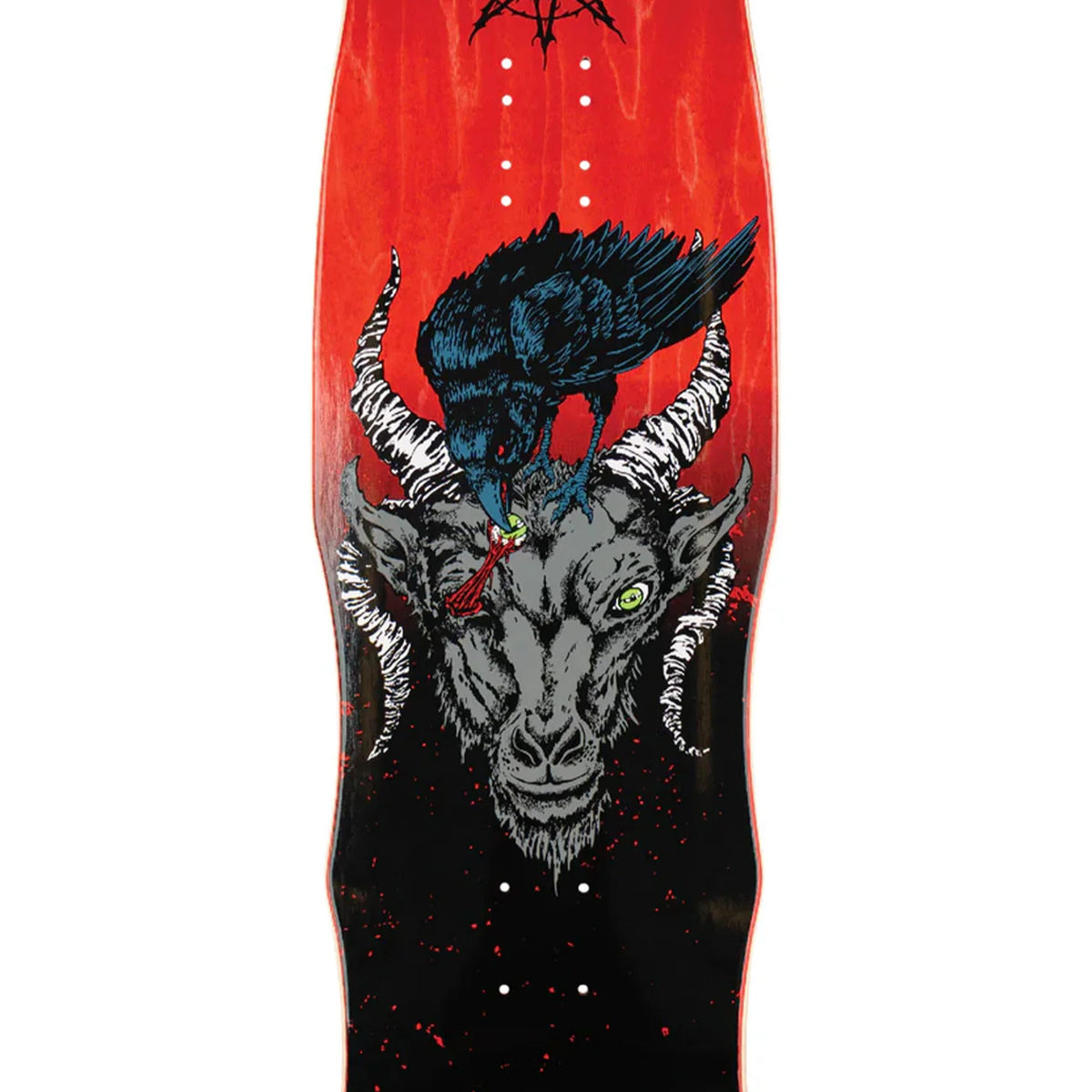 x Slipknot Spit It Out on Dark Lord Welcome Deck in black-red stain – TITUS
