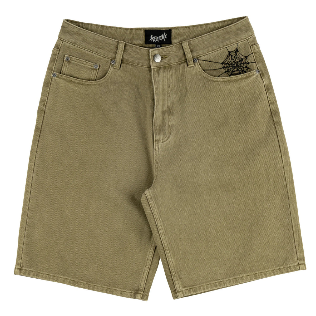 Chasm Baggy Denim Short Welcome Jeans-Short in cedar for men – TITUS