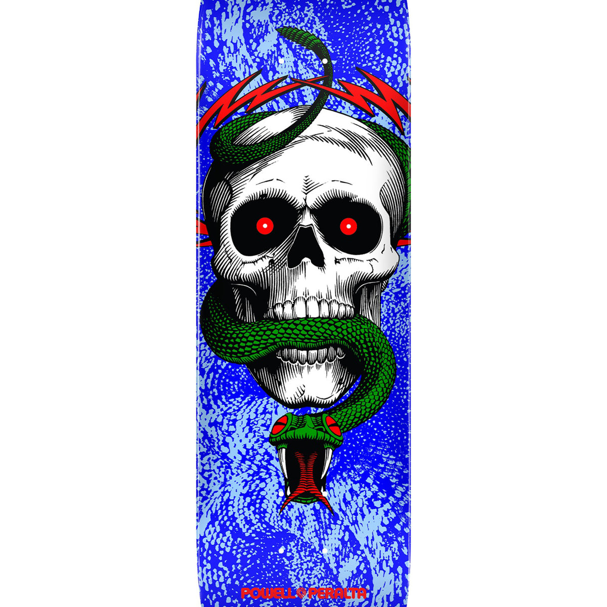 Skull & Snake Birch Powell-Peralta Planche en blue – TITUS