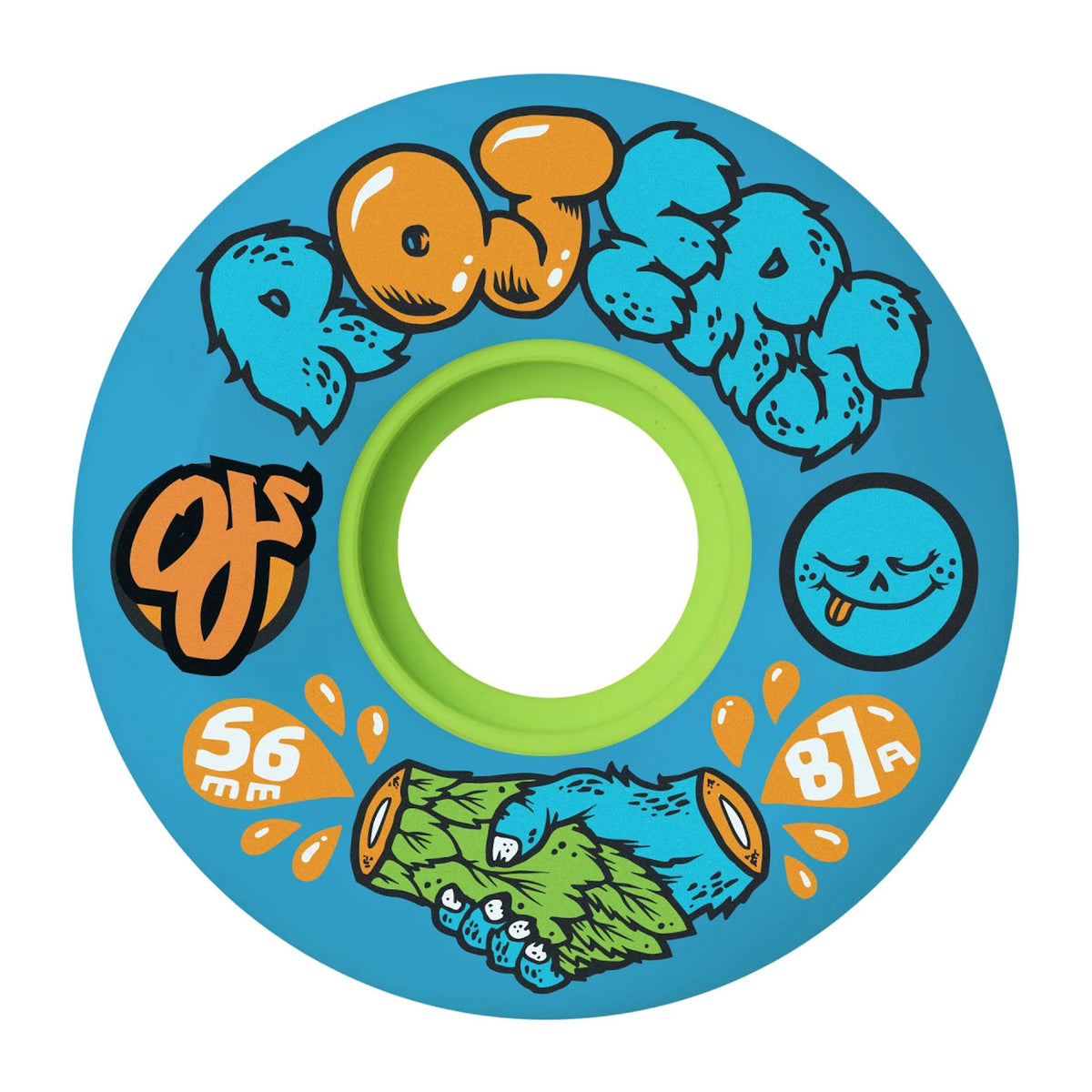 Rojers Keyframe 87A OJ Wheels Wheel in blue – TITUS