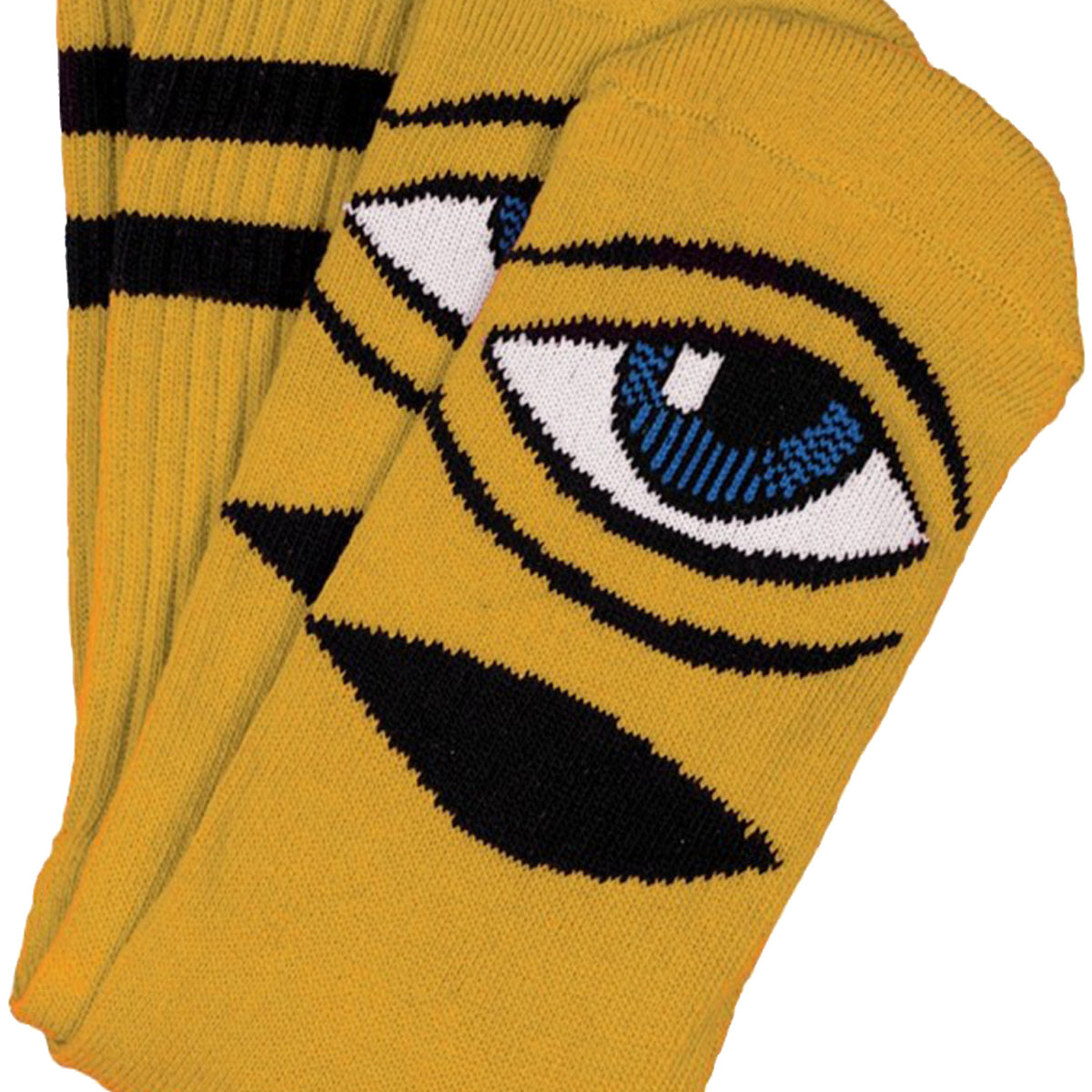 Sect-Eye-III Toy-Machine Socks in mustard – TITUS