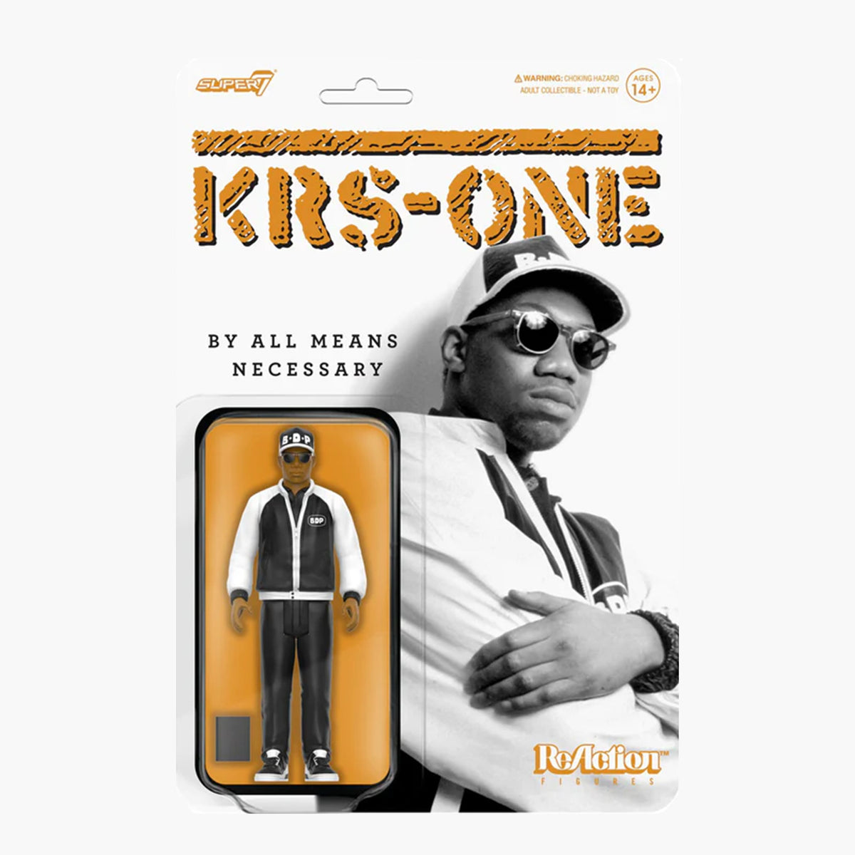 KRS-One ReAction Figures Wave 01 - KRS-One (BDP) Super7 Divers en ...