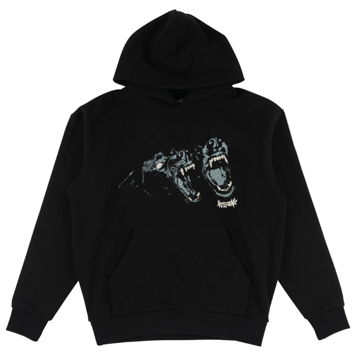Woof Welcome Hoodie in black for men – TITUS
