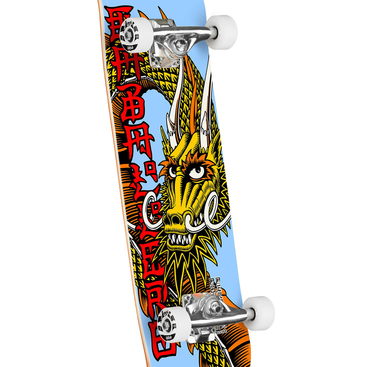Caballero Ban This Mini Powell-Peralta Skateboard Complete in lightblue – TITUS