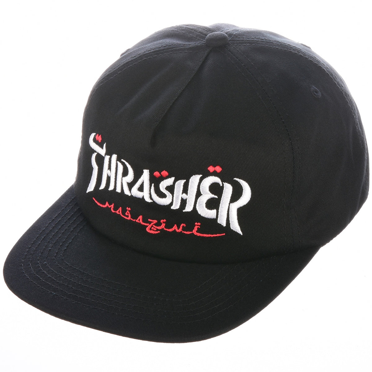 Calligraphy Thrasher Cap in black – TITUS