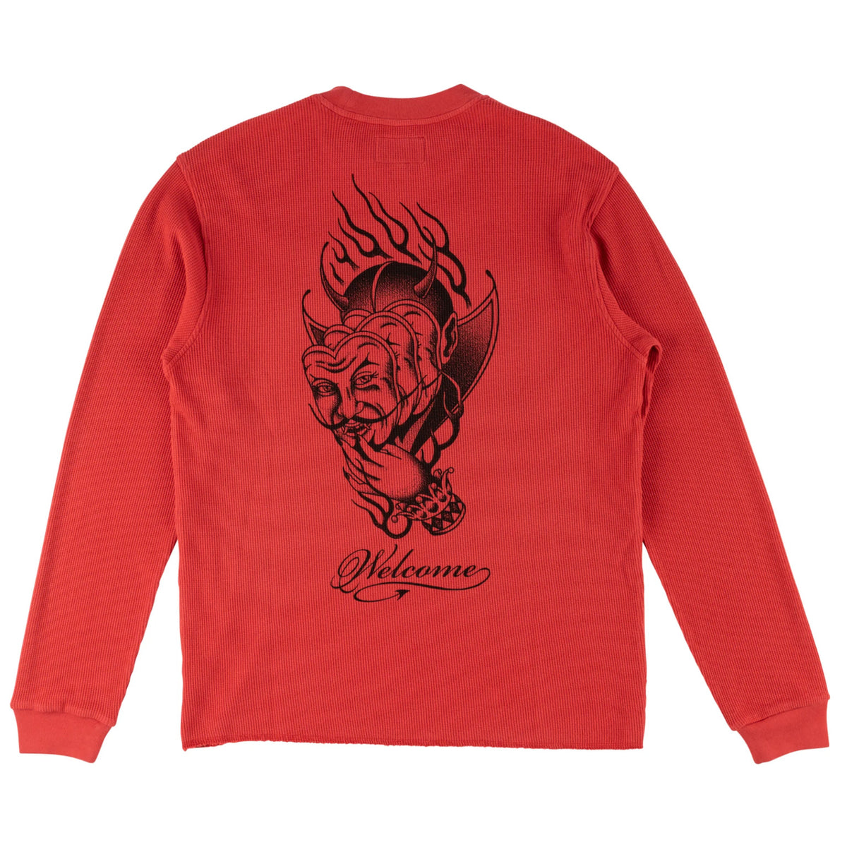 Diablo Thermal Welcome Longsleeve in red-clay for men – TITUS