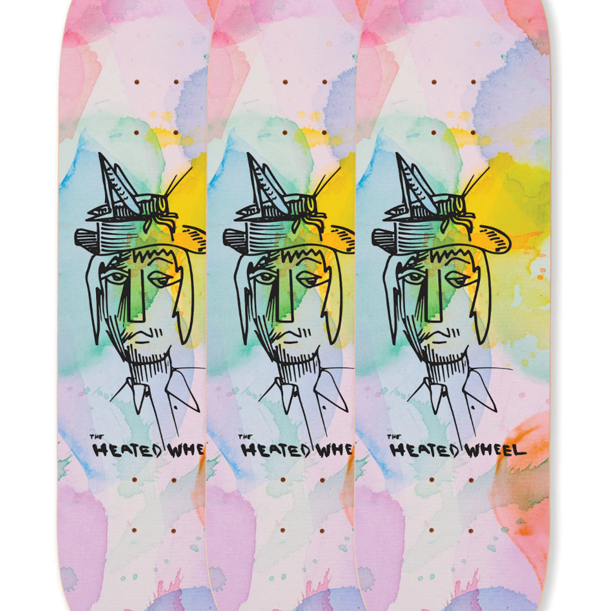 Grasshopper Guy - Team Model The Heated Wheel Deck in multicolored for ...