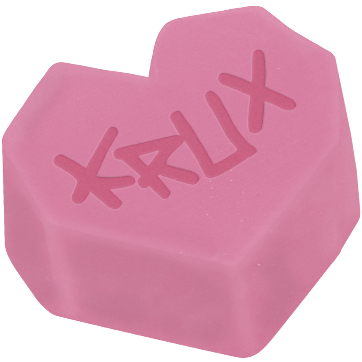 Heart Curb Wax Krux Krux Skatewax in pink for c – TITUS