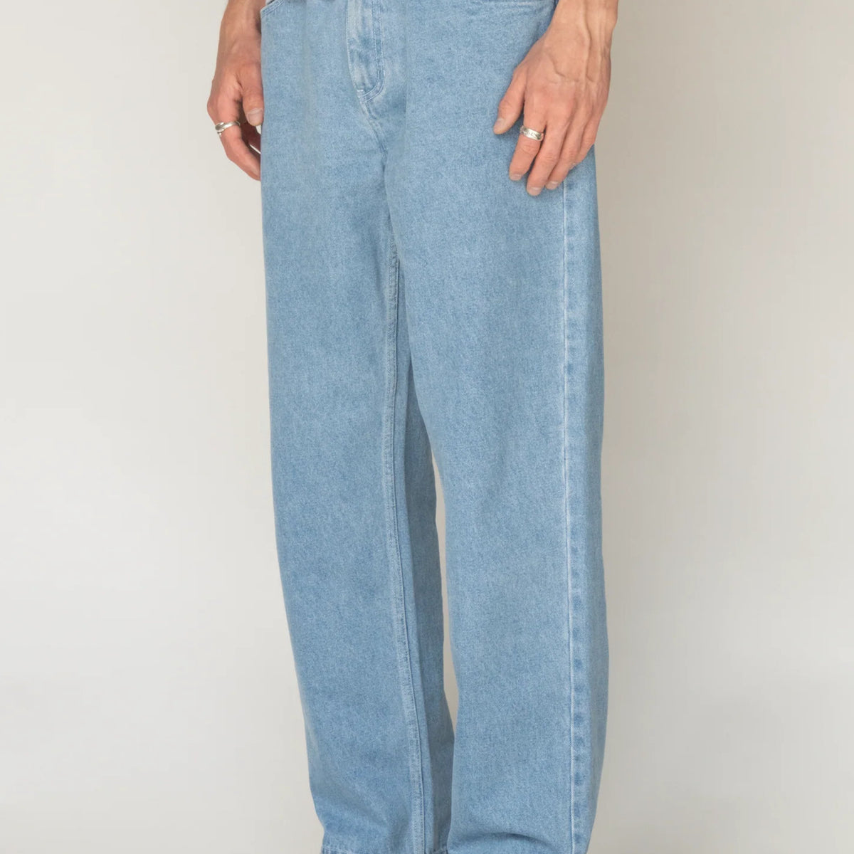Immortal Welcome Jeans in washed-blue for c – TITUS