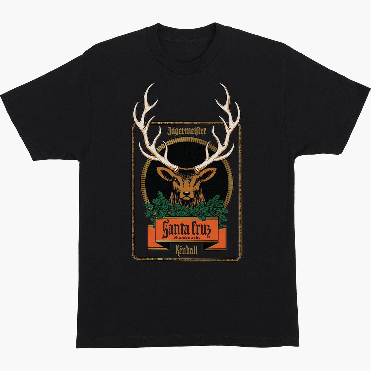 Kendall Jagermeister Santa-Cruz T-Shirt in black – TITUS