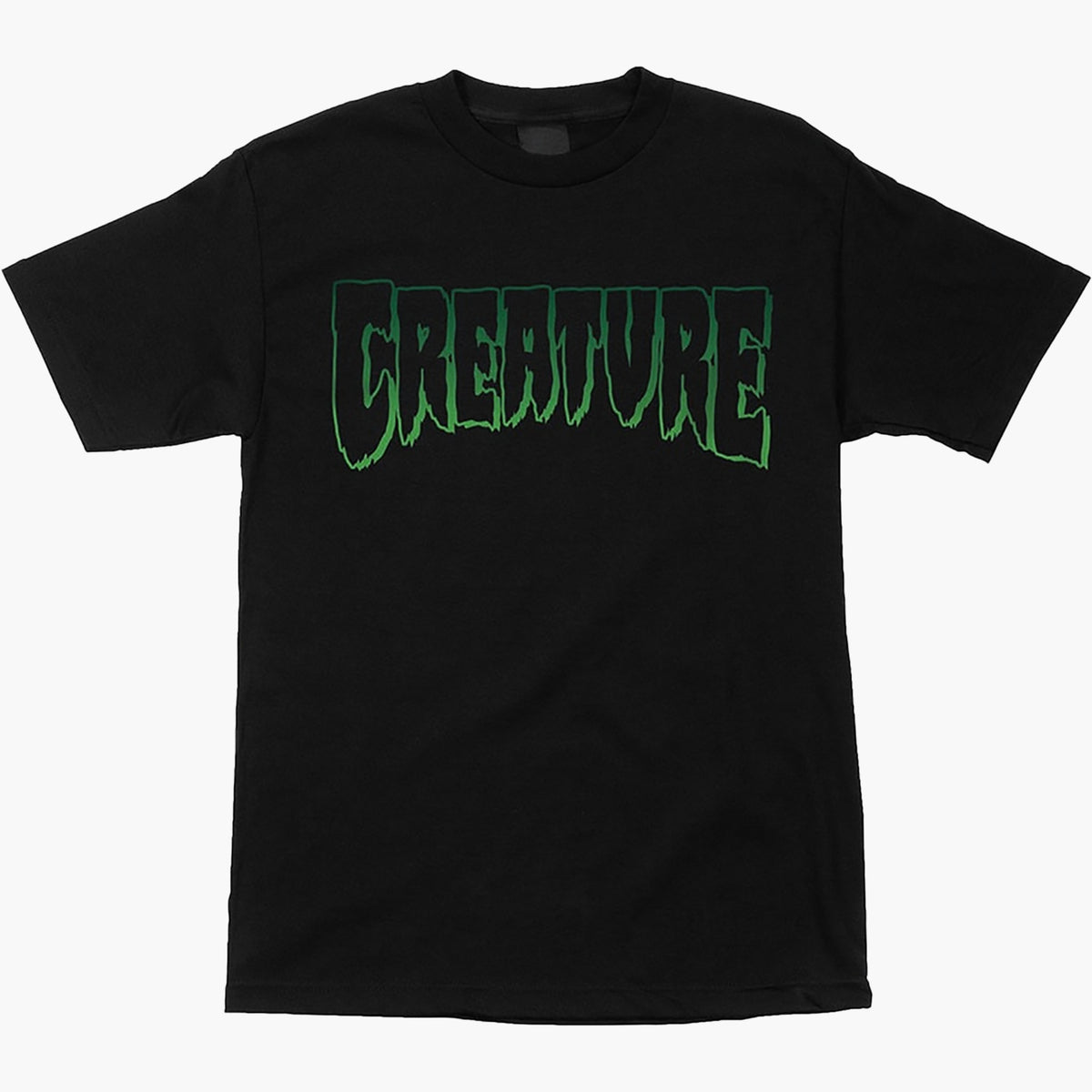 Logo Outline Heavyweight Creature T-Shirt in black for men – TITUS