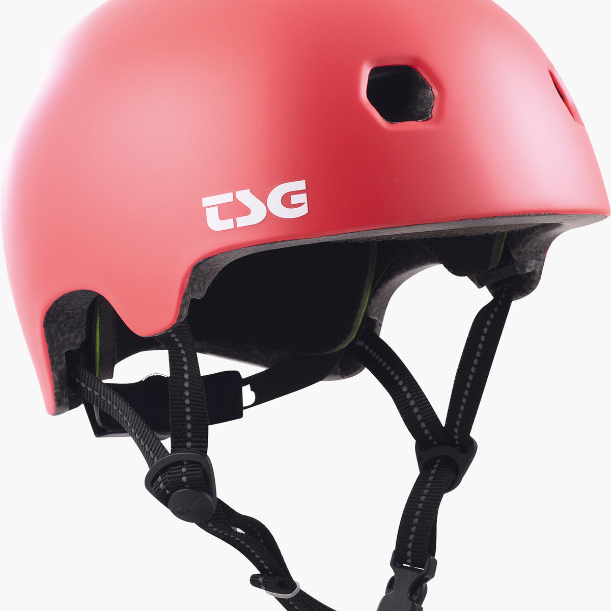 Meta Solid Color TSG Helmet in satin gentle red – TITUS