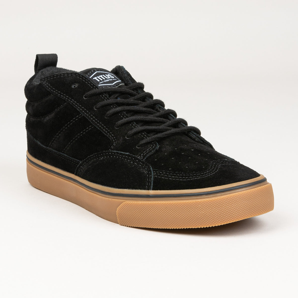 Midster TITUS Mens Shoes in black-gum for men