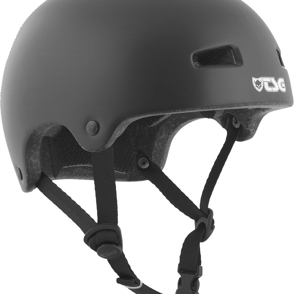 Nipper Mini Solid Color Kids TSG Helmet in satin-black – TITUS