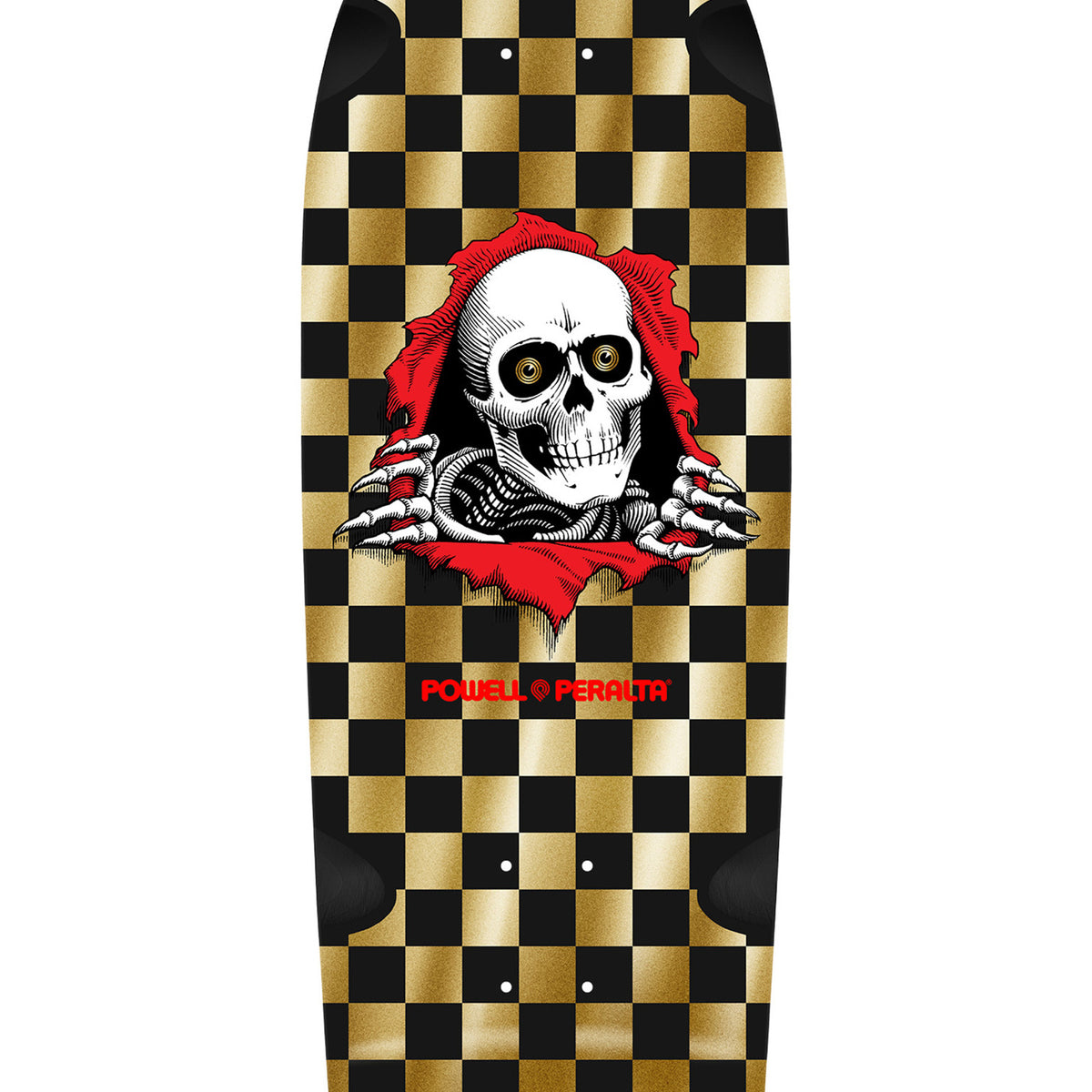 OG Ripper Powell-Peralta Deck in checkered gold-foil – TITUS