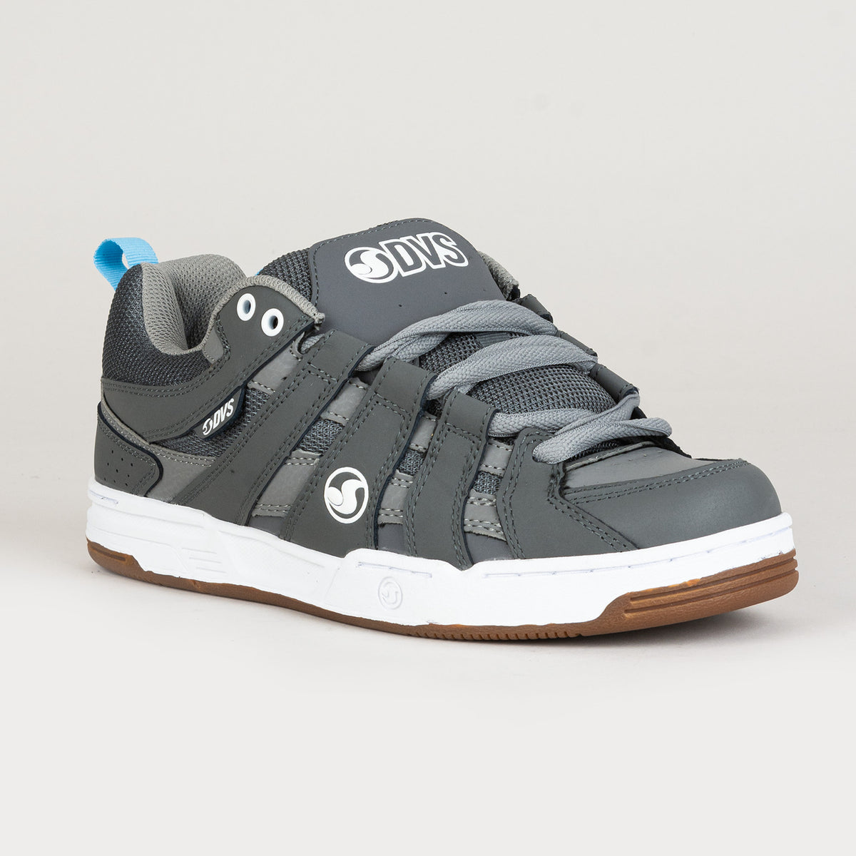 Primo DVS Mens Shoes in gray-white-gum-nubuck for men – TITUS