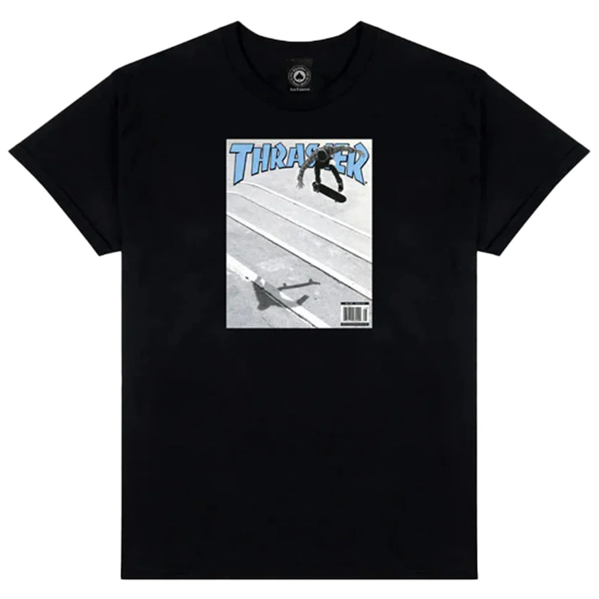 Reynolds Cover Thrasher T-Shirt in black for men – TITUS