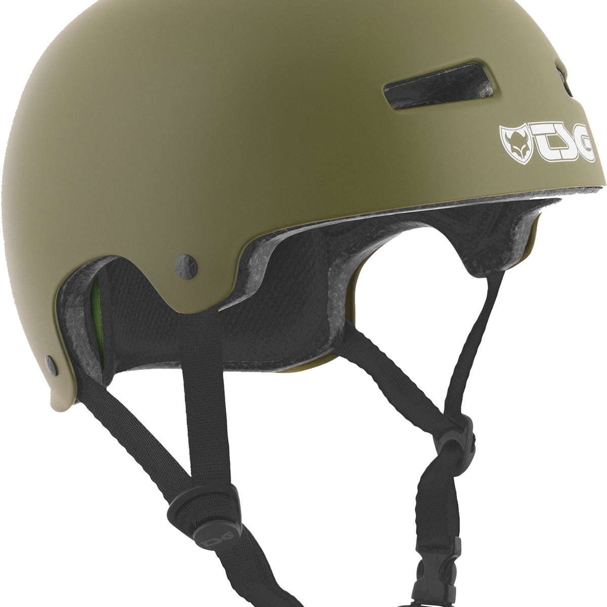 Evolution Solid Colors TSG Helm in satin olive voor c – TITUS