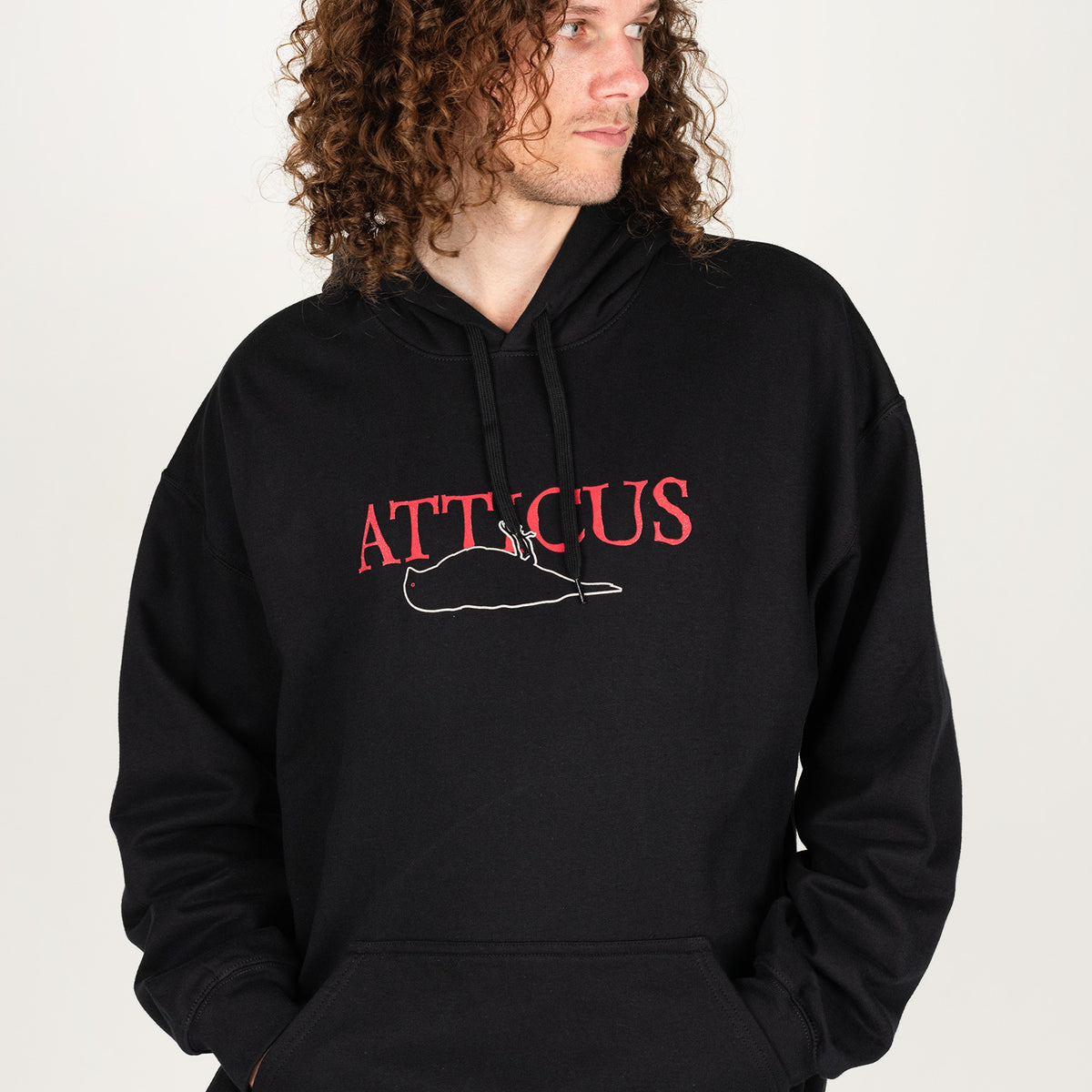 Dead Bird Atticus Hoodie in black for men – TITUS