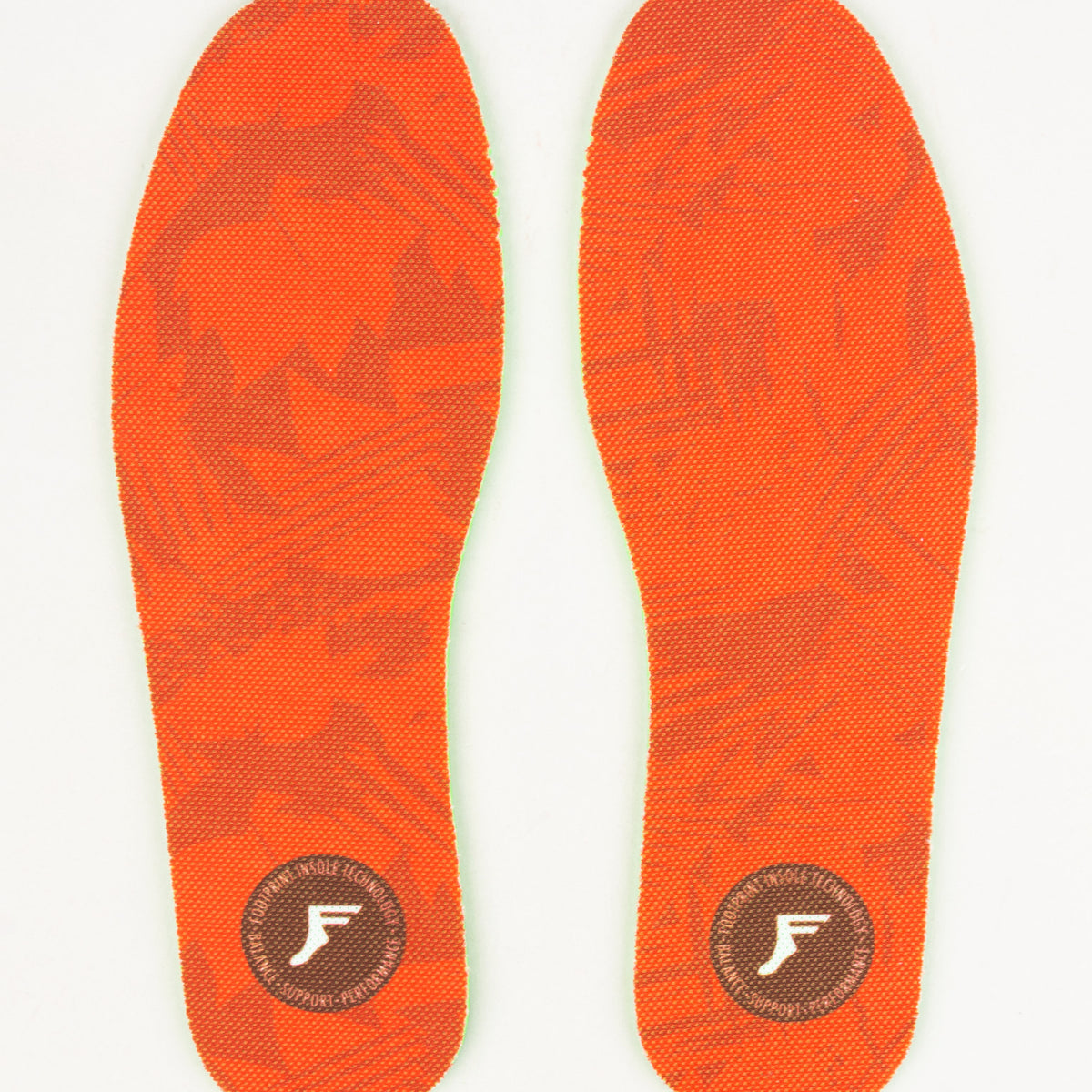 King Foam Flat 5mm Footprint Insoles Insole in red for men – TITUS