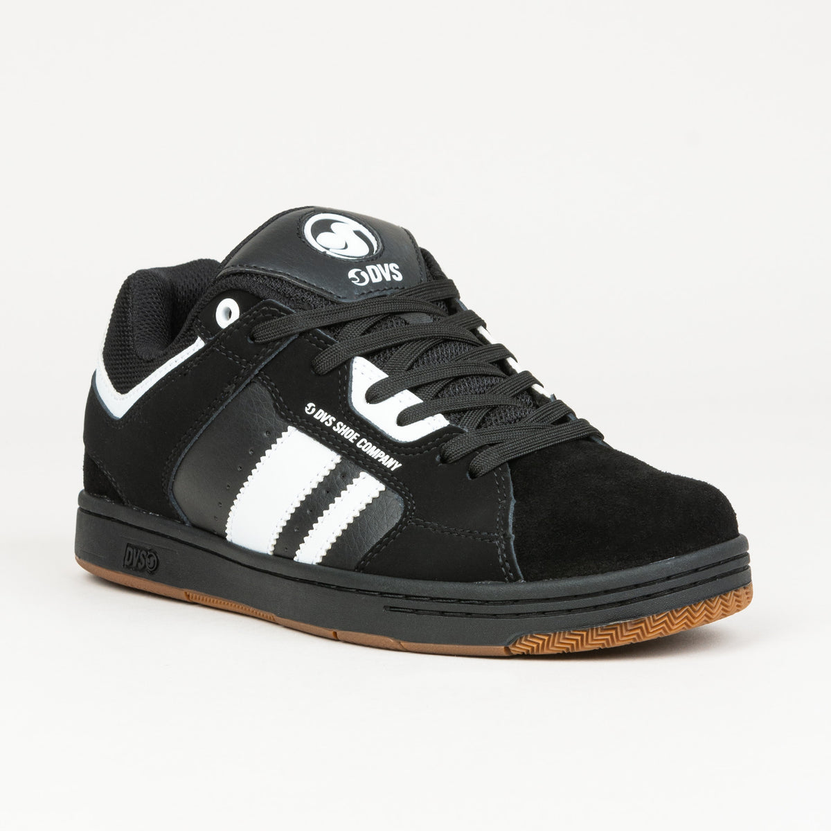 Tactic DVS Mens Shoes in black-white-black for men – TITUS