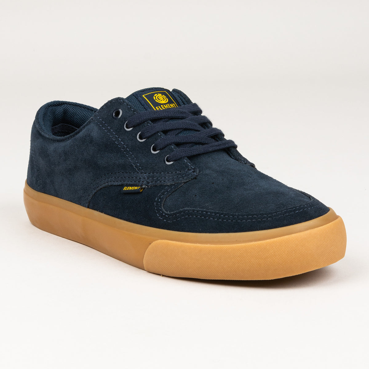 Topaz C3 Leather Element Mens Shoes in navy-gum for men – TITUS