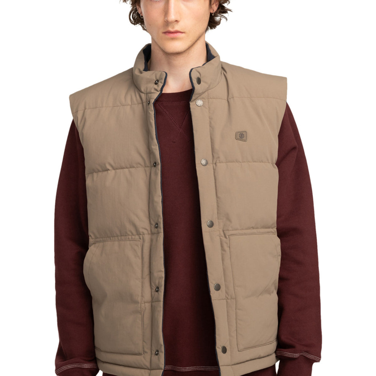 Trekka Element Vest in walnut for men – TITUS
