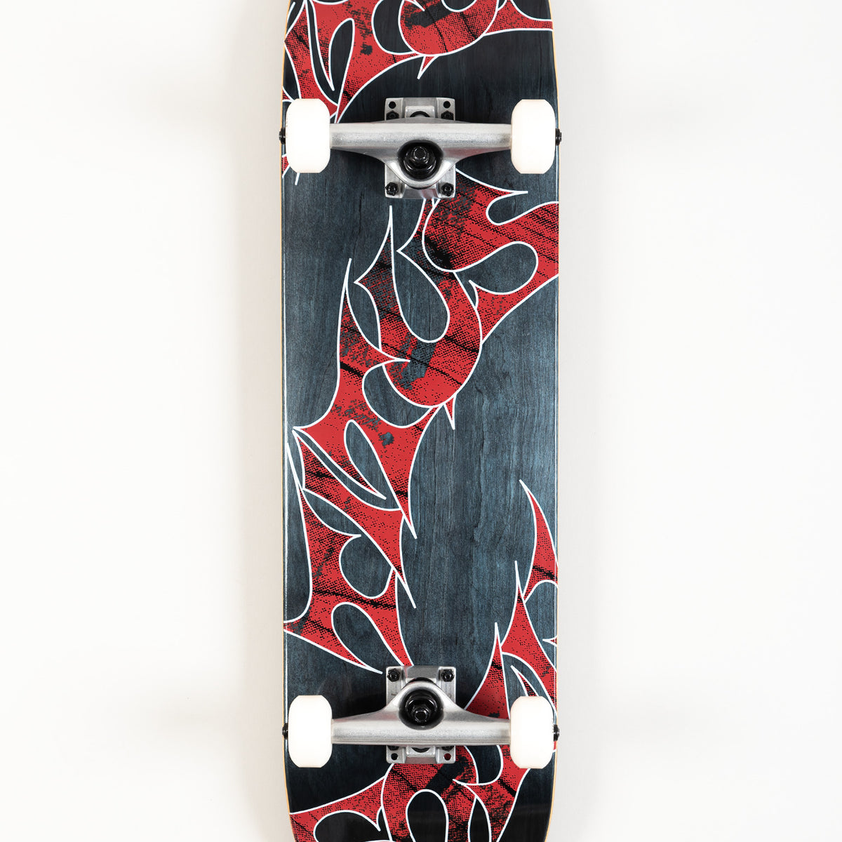 Triple Classic Logo TITUS Skateboard complet en black-stained