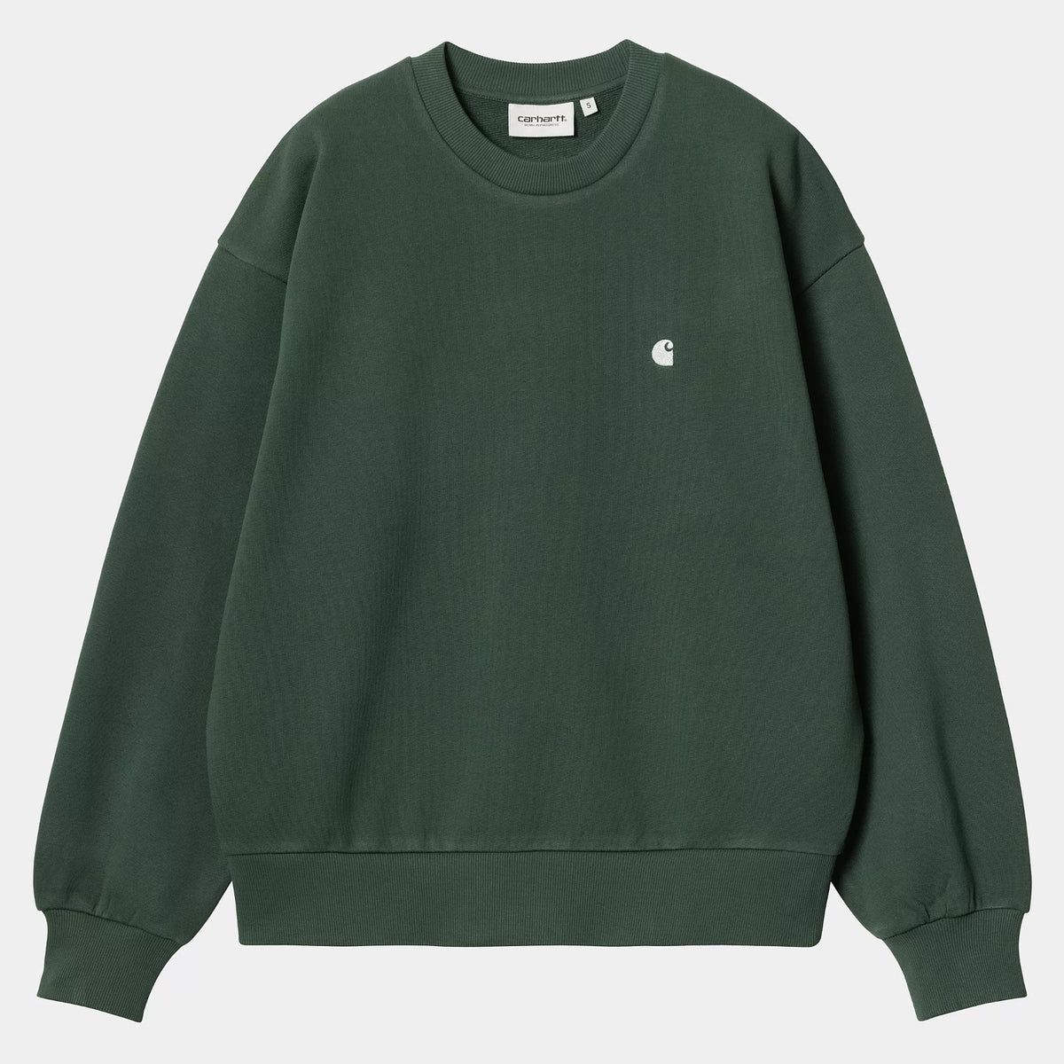 W' Casey Carhartt WIP Sweatshirt in sycamoretree-silver for women – TITUS