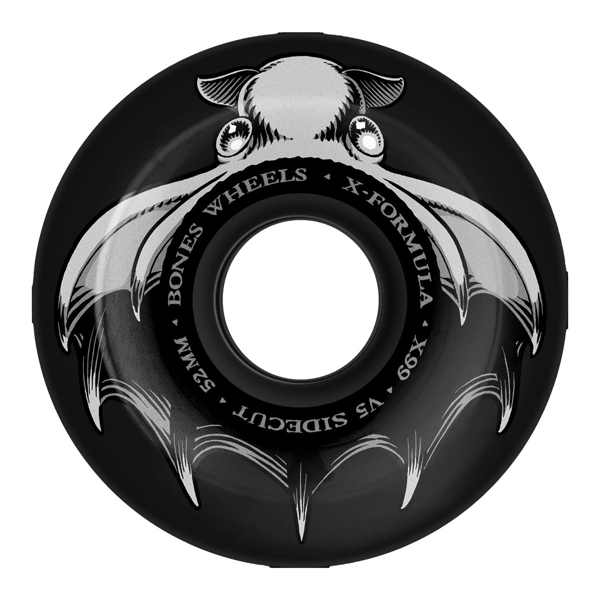 X-Formula Dark Waters 99A V5 Sidecut Bones Wheels Wheel in black – TITUS