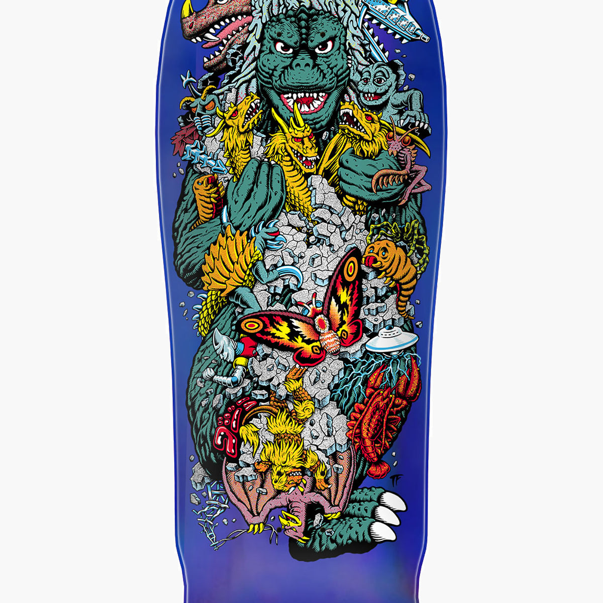 x Godzilla Kaiju Roskopp Santa-Cruz Planche en blue – TITUS