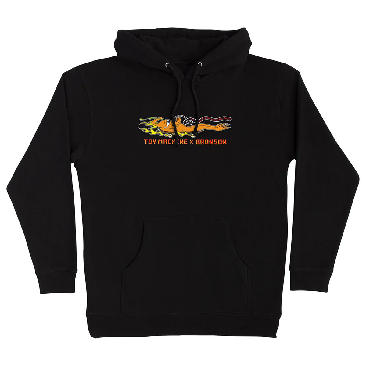 x Toy Machine Bronson Speed Co. Hoodie in black for men – TITUS