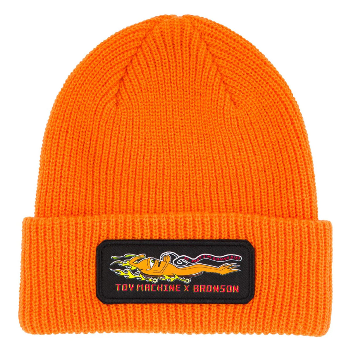 x Toy Machine Bronson Speed Co. Beanie in orange for c – TITUS