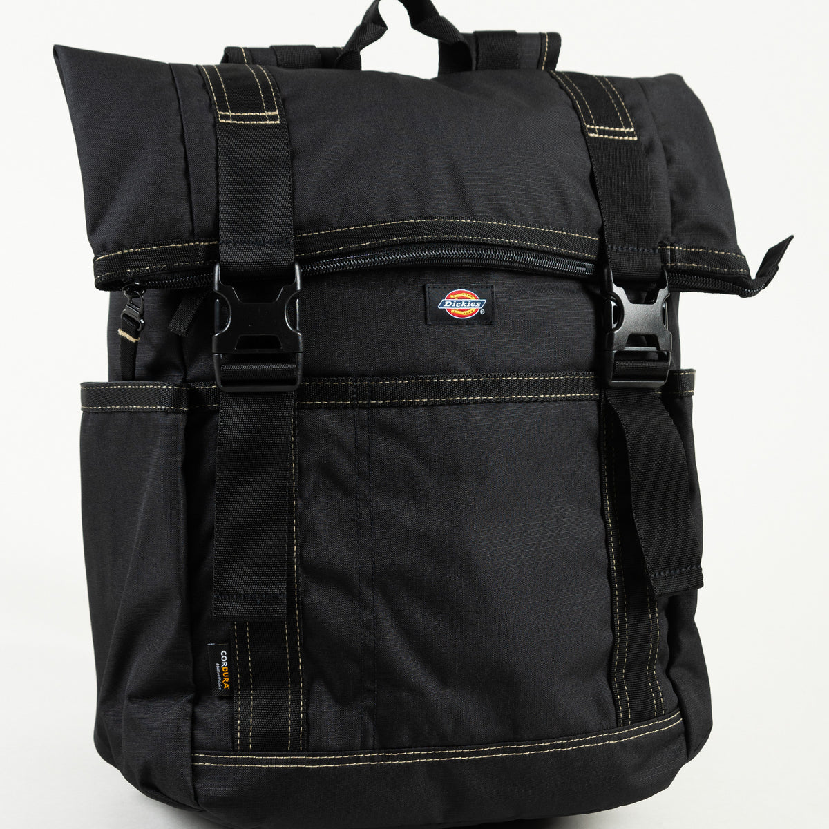 Ashville Roll Top Dickies Backpack in black for women – TITUS