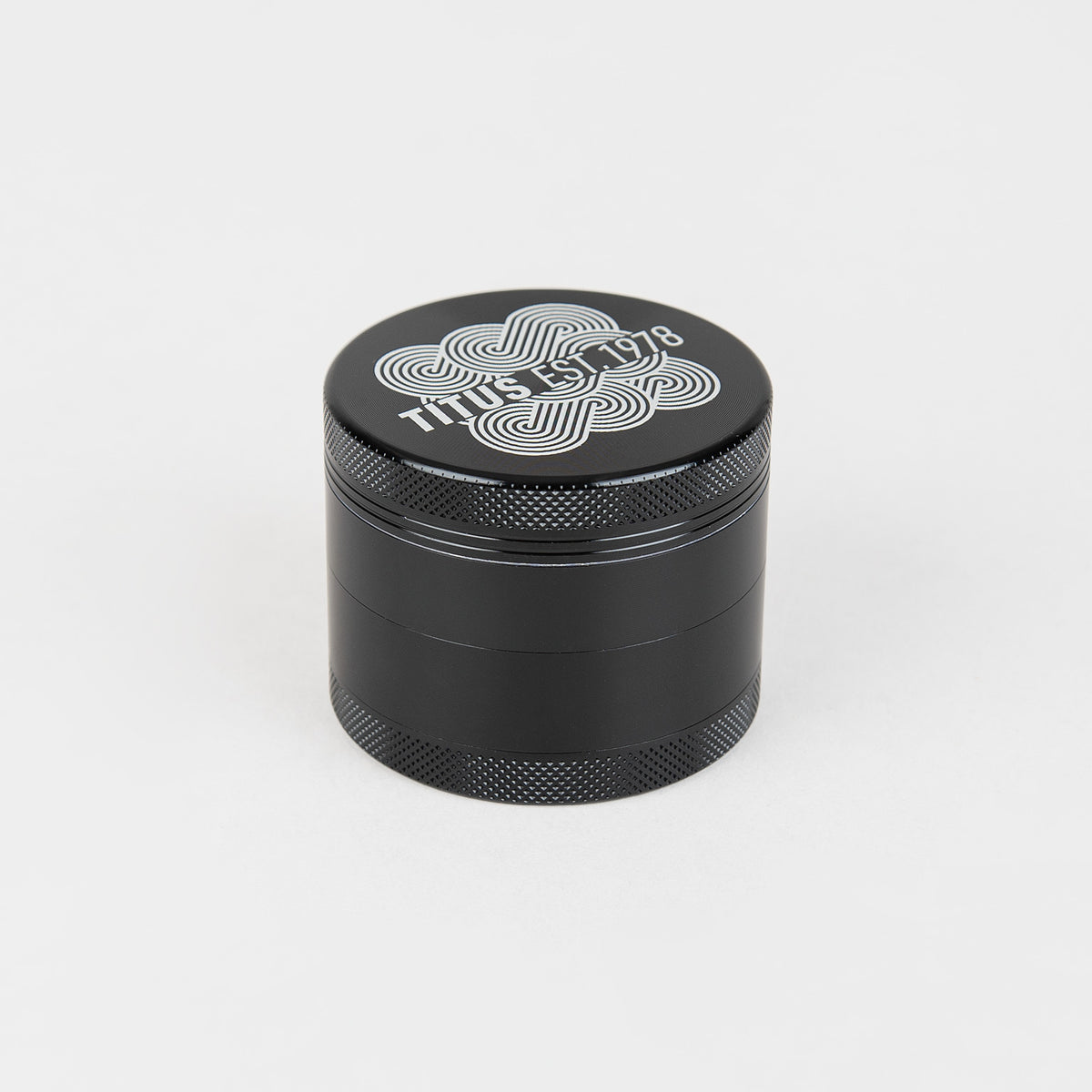 Spiro Metal 4 Parts Grinder TITUS Misc. in black