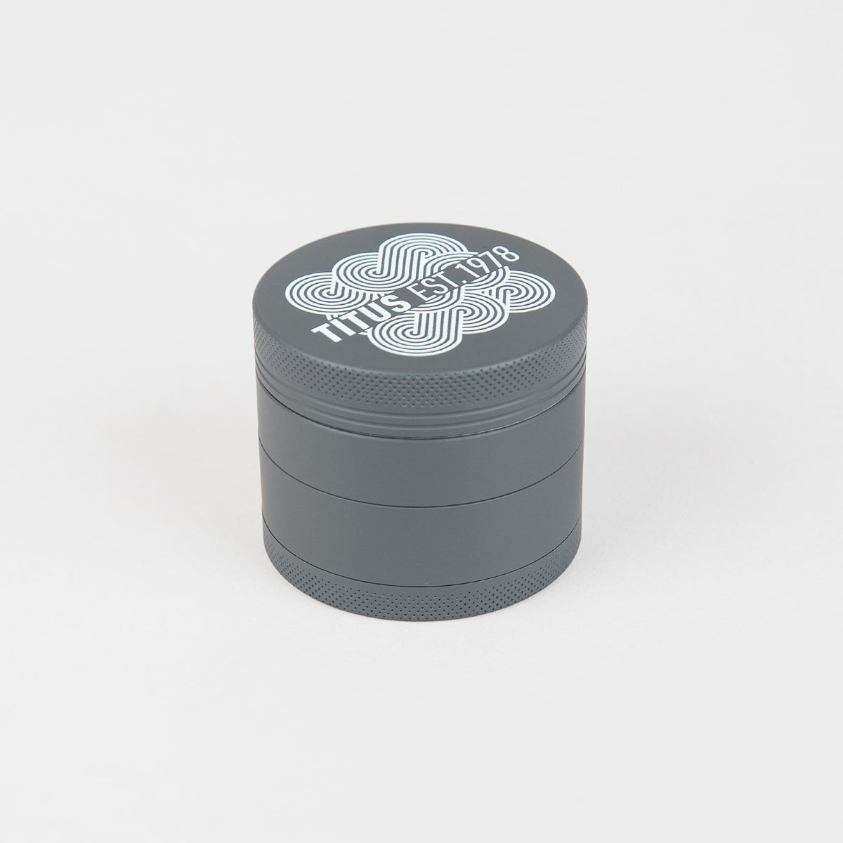 Spiro Metal 4 Parts Grinder TITUS Misc. in matte-grey